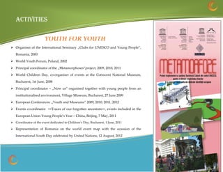 Alumnus club for unesco brochure | PPT