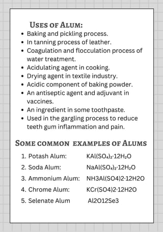 Preparation of Potash Alum from Scrap Aluminium. | PDF