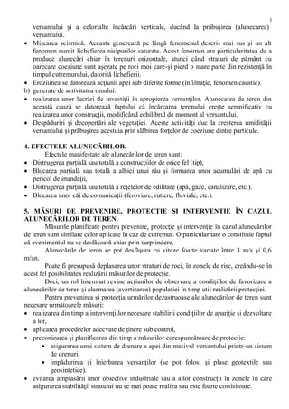 Alunecări de teren | PDF