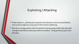 Alur attacking web (sisi client) | PPT