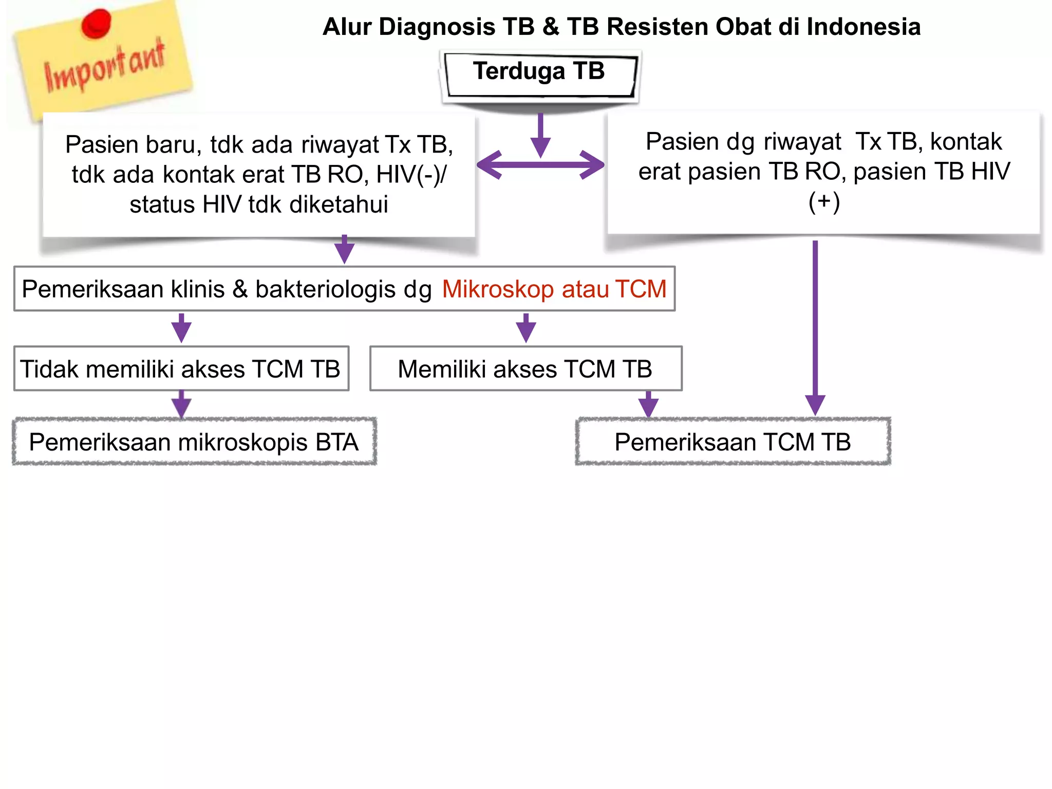 Alur diagnosis tb tb ro dan pemeriksaan lab tb ro | PPTX