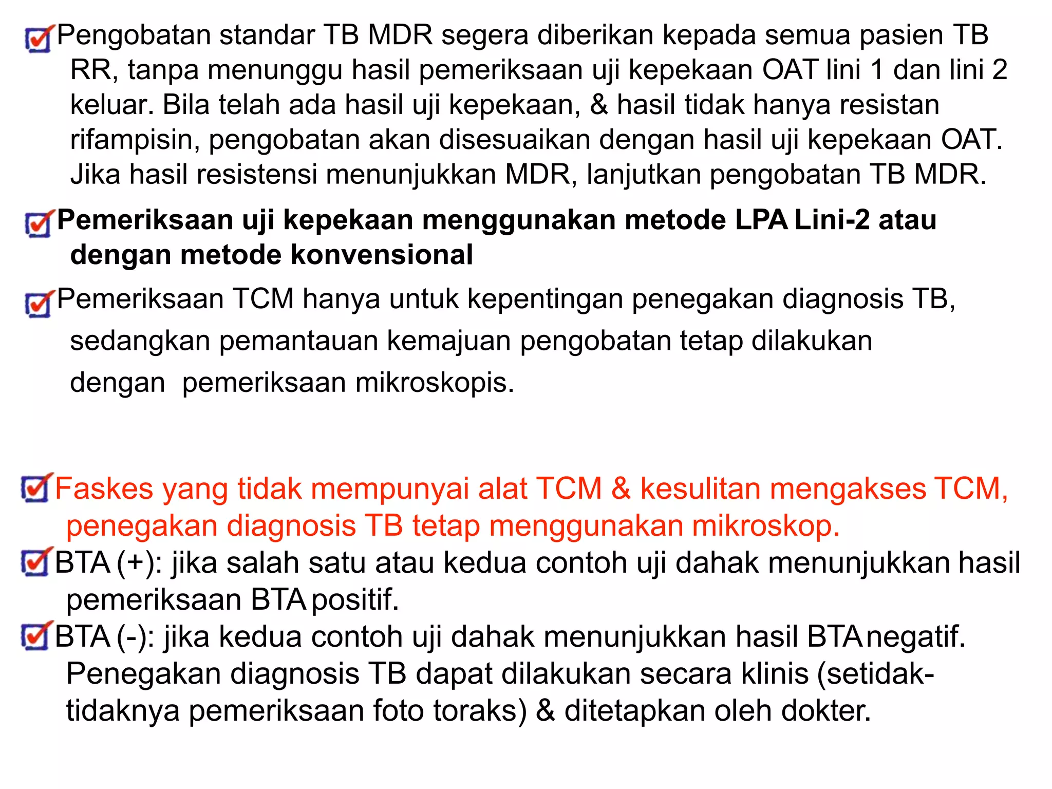 Alur diagnosis tb tb ro dan pemeriksaan lab tb ro | PPTX