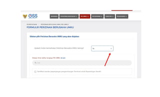 ALUR IUPTLS Izin Usaha Penyedia Tenaga Listrik untuk Kepentingan Sendiri DI OSS | PDF