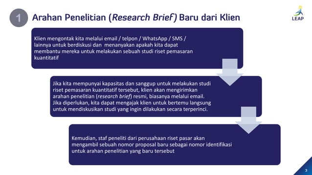 Alur Kerja di Riset Pemasaran Kuantitatif | PDF