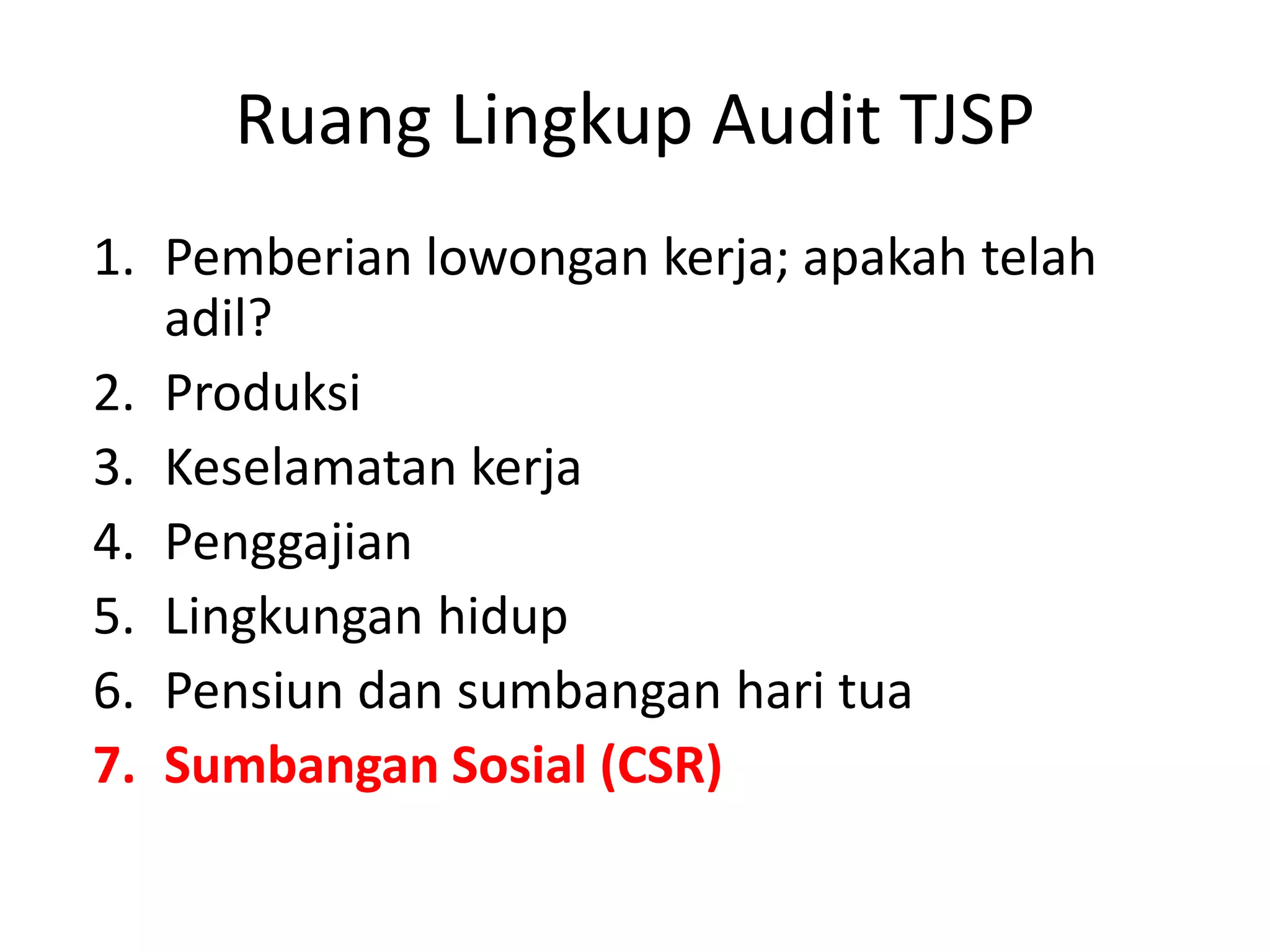 Alur dan Langkah Audit Sosial | PDF