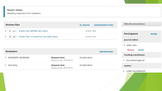 Alur produksi naskah di ojs 3 faizal risdianto | PPT