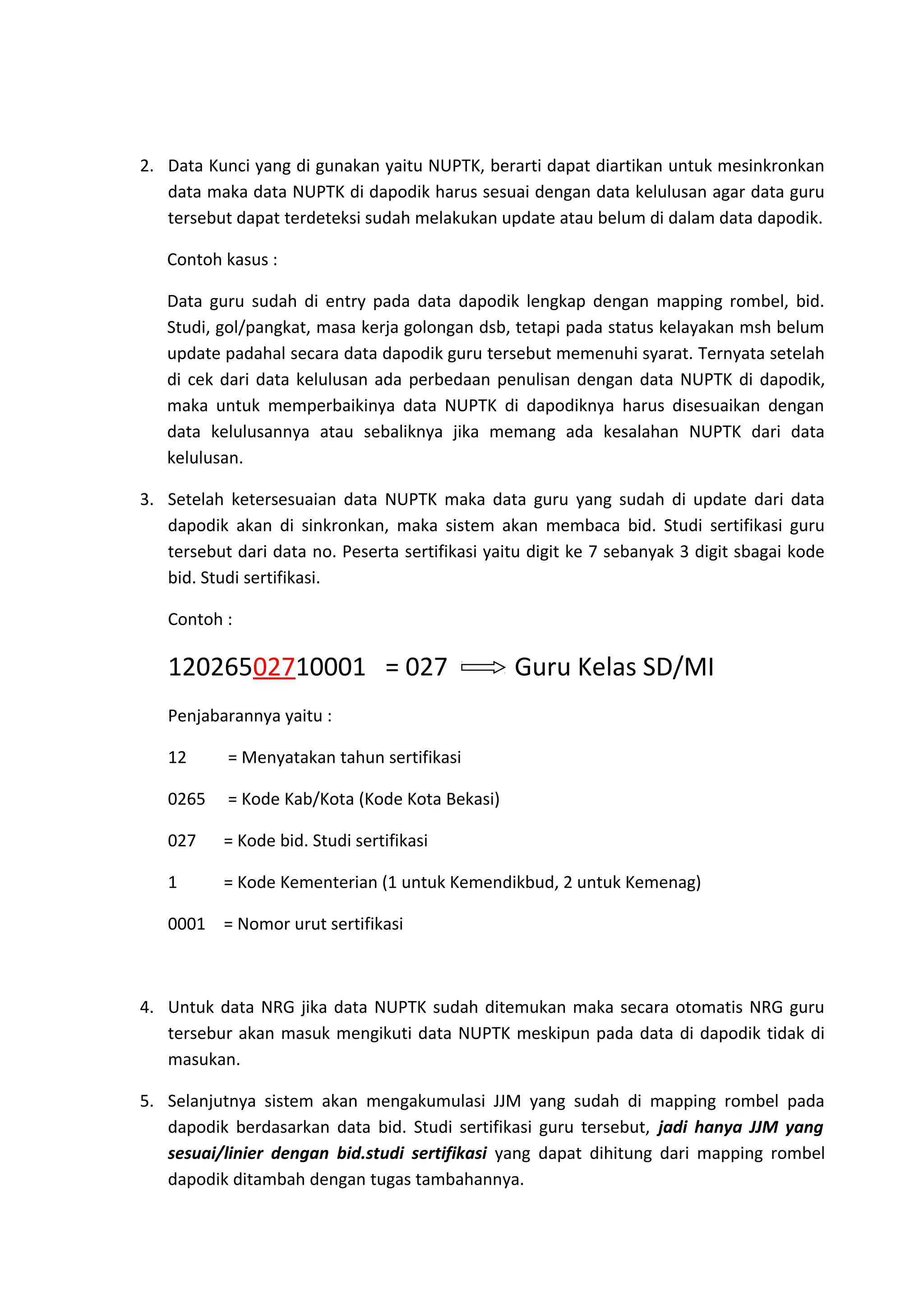 Alur sinkron data dapodik | DOC