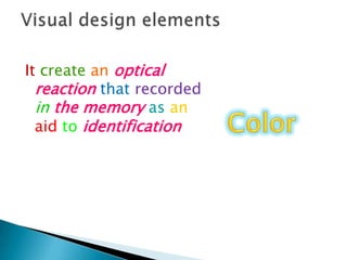 Visual design | PPT