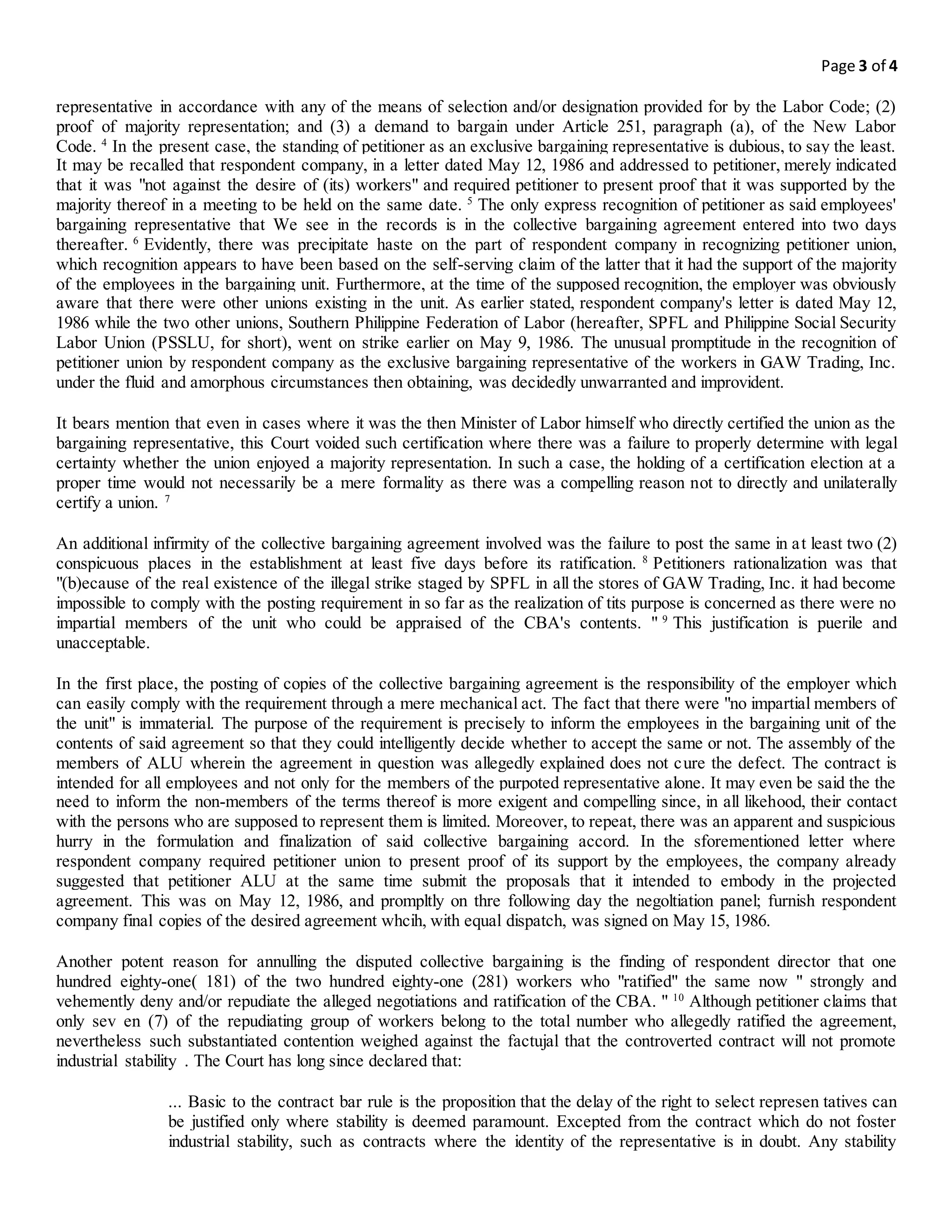 ALU vs Ferrer-Calleja.docx | Civic affairs | Politics