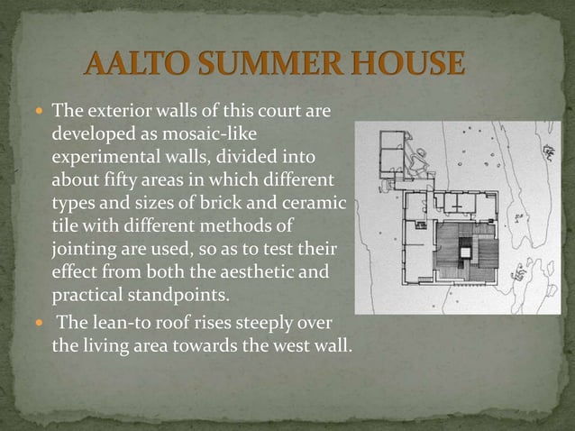 Alvar Aalto Architect Biography Principles Works | PPTX