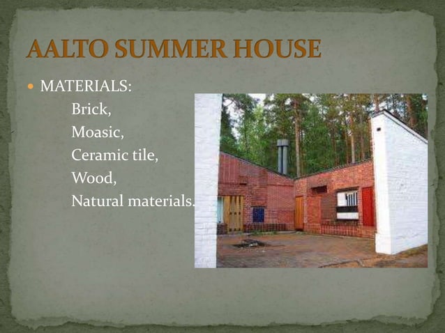 Alvar Aalto Architect Biography Principles Works | PPTX