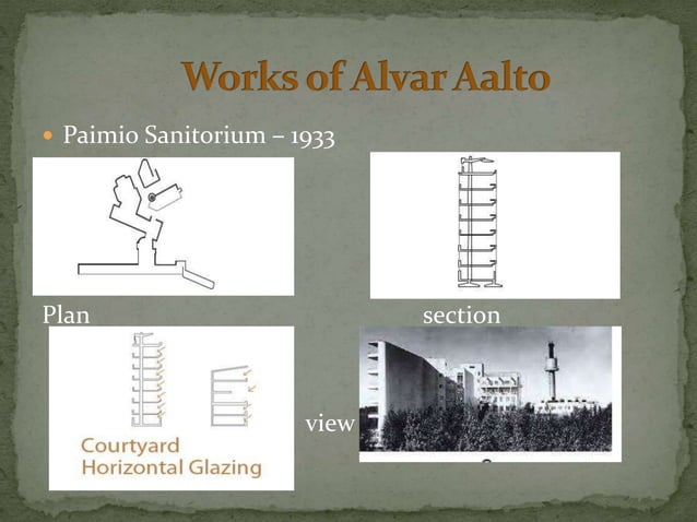 Alvar Aalto Architect Biography Principles Works | PPTX