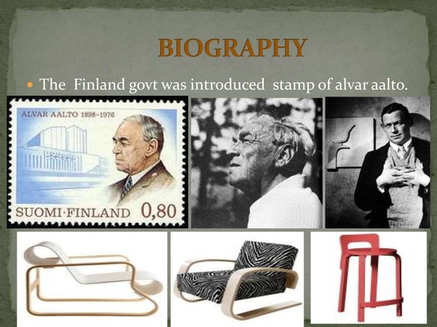 Alvar Aalto Architect Biography Principles Works | PPTX