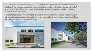 ALVAR AALTO.ppttx famous architect works | PPTX