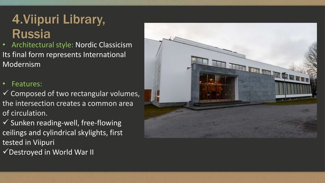 Alvar aalto and his famous works | PPTX | Arts and Crafts | Hobbies ...