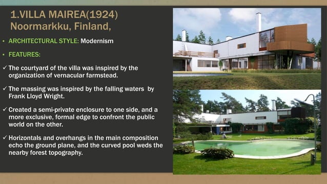 Alvar aalto and his famous works | PPTX | Arts and Crafts | Hobbies ...