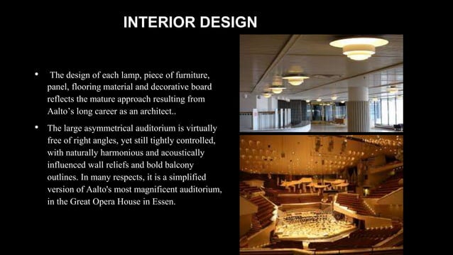 Ar. Alvar alto and his works | PPTX
