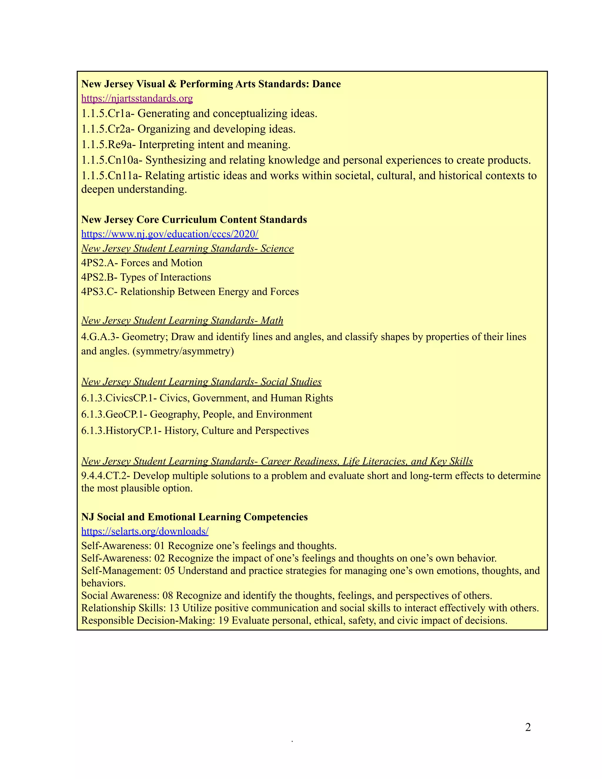 Interdisciplinary Unit Plan (2020) | PDF