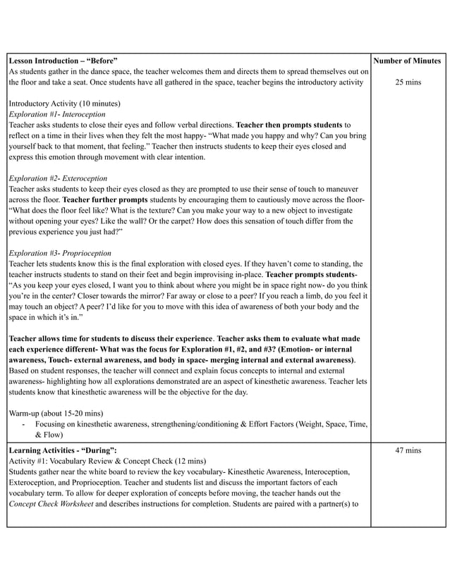 Interoception Exteroception And Proprioception Pdf