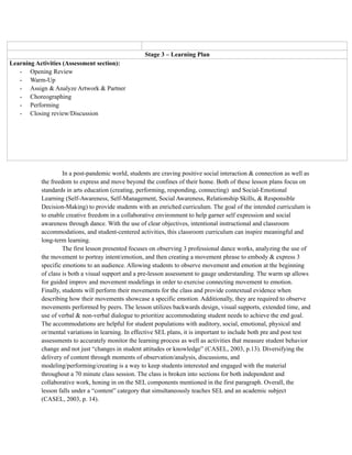 SEL Lesson Plans | PDF