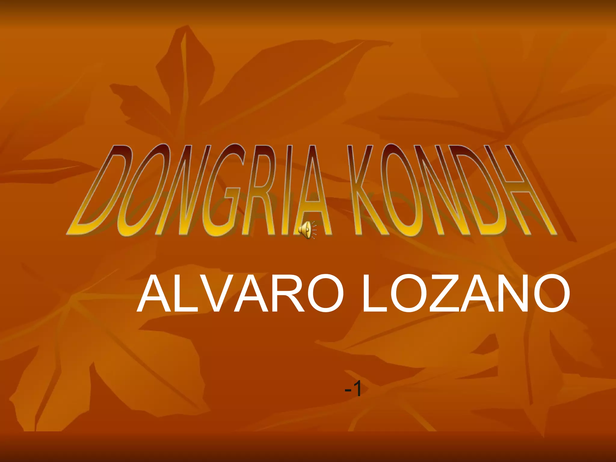 Dongria Kondh | PPT