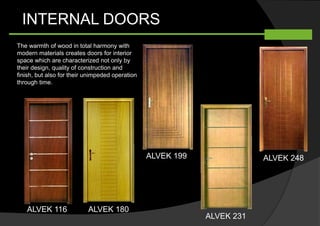 ALVEK PVC FRAMES AND DOORS | PPT