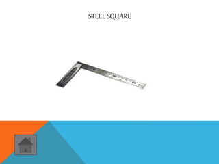 Carpentry tools | PPT
