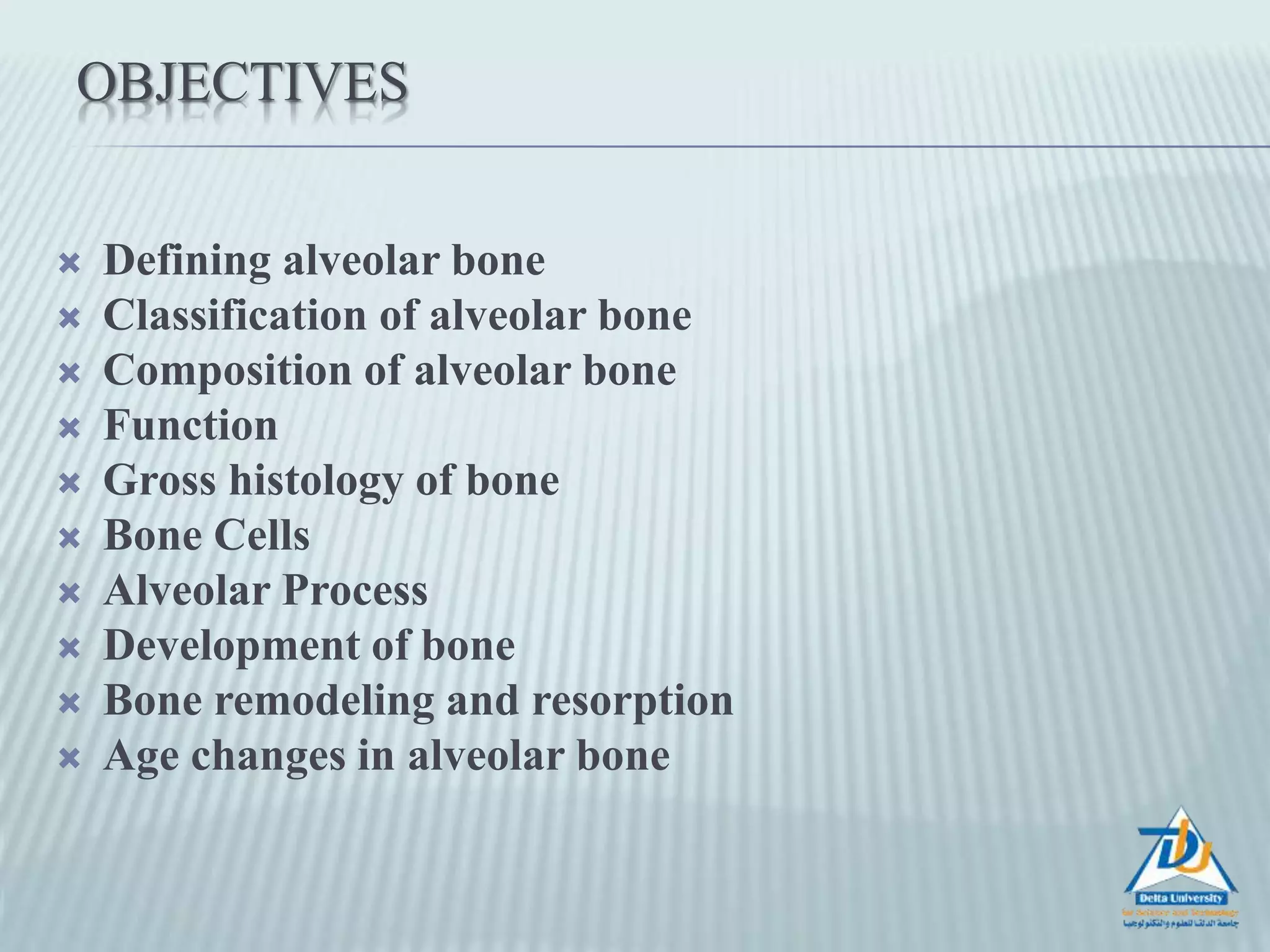 Alveolar bone | PPTX