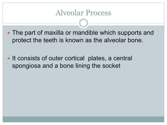 Alveolar bone.ppt