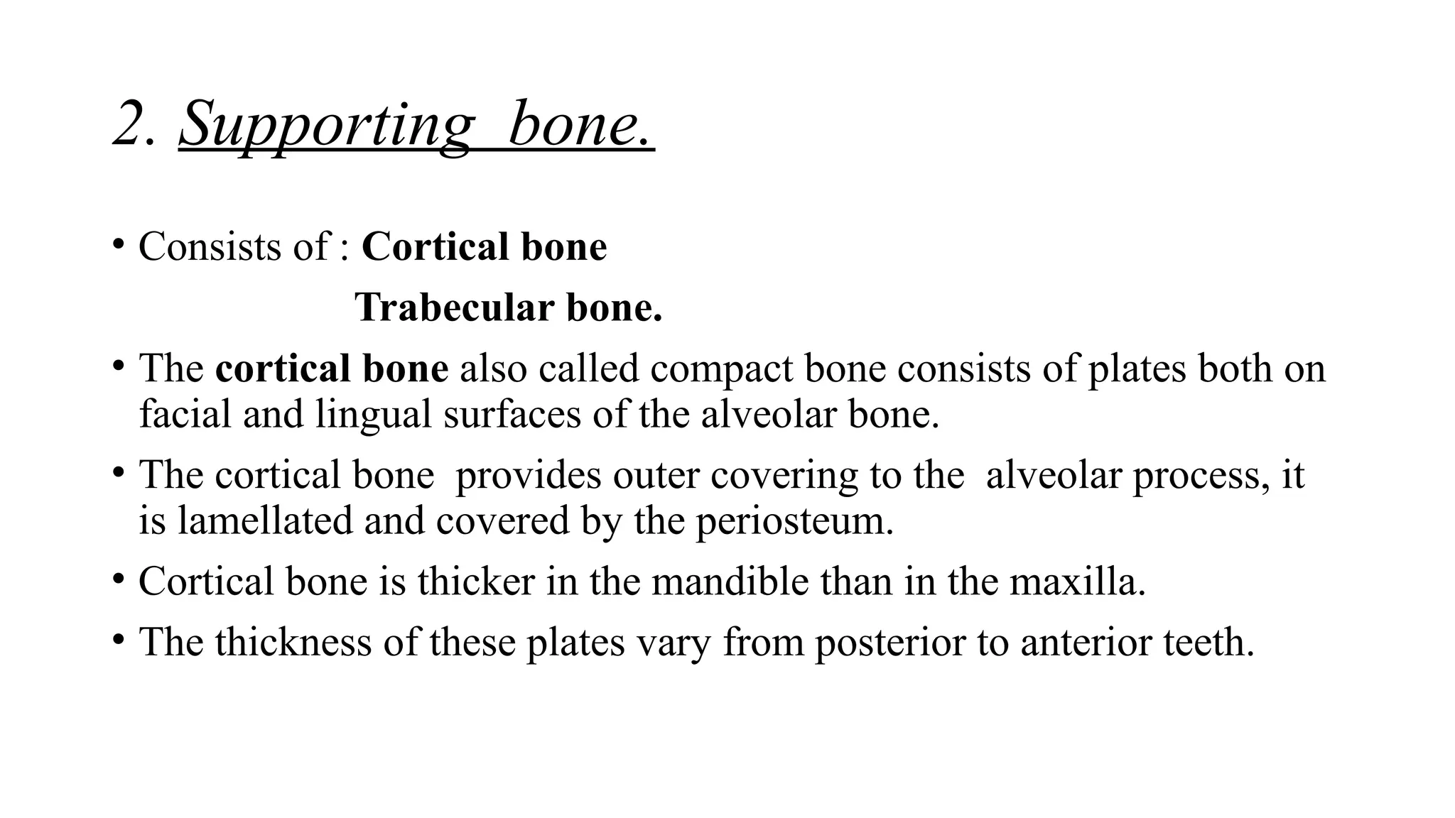 ALVEOLAR BONE.pptx. to all dental hygiene | PPTX