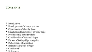 ALVEOLAR BONE and residual ridge resorption.pptx