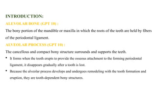 ALVEOLAR BONE and residual ridge resorption.pptx