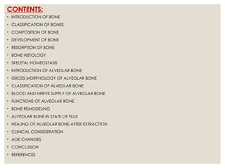 PRESENTATION OF ALVEOLAR BONE IN STATE OF FLUX.pptx
