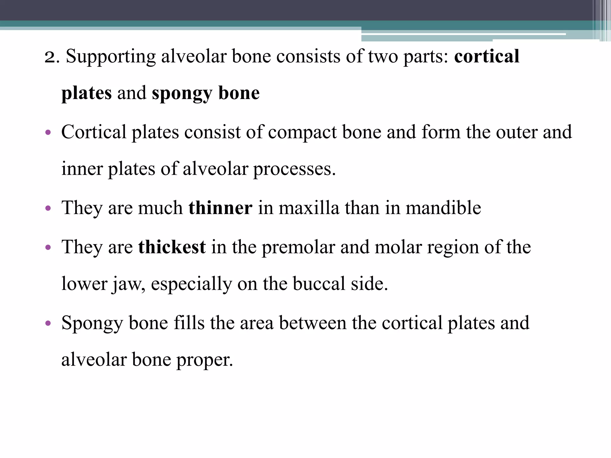 Alveolar bone ppt | PPTX