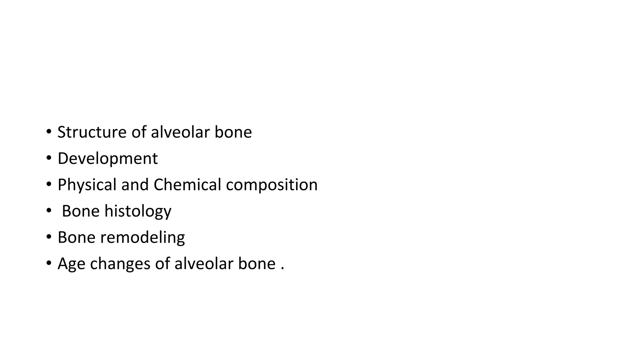 Alveolar bone simplified | PPTX