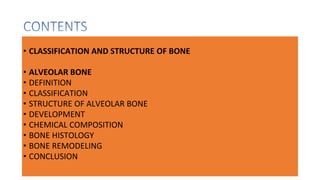 Alveolar bone simplified | PPTX