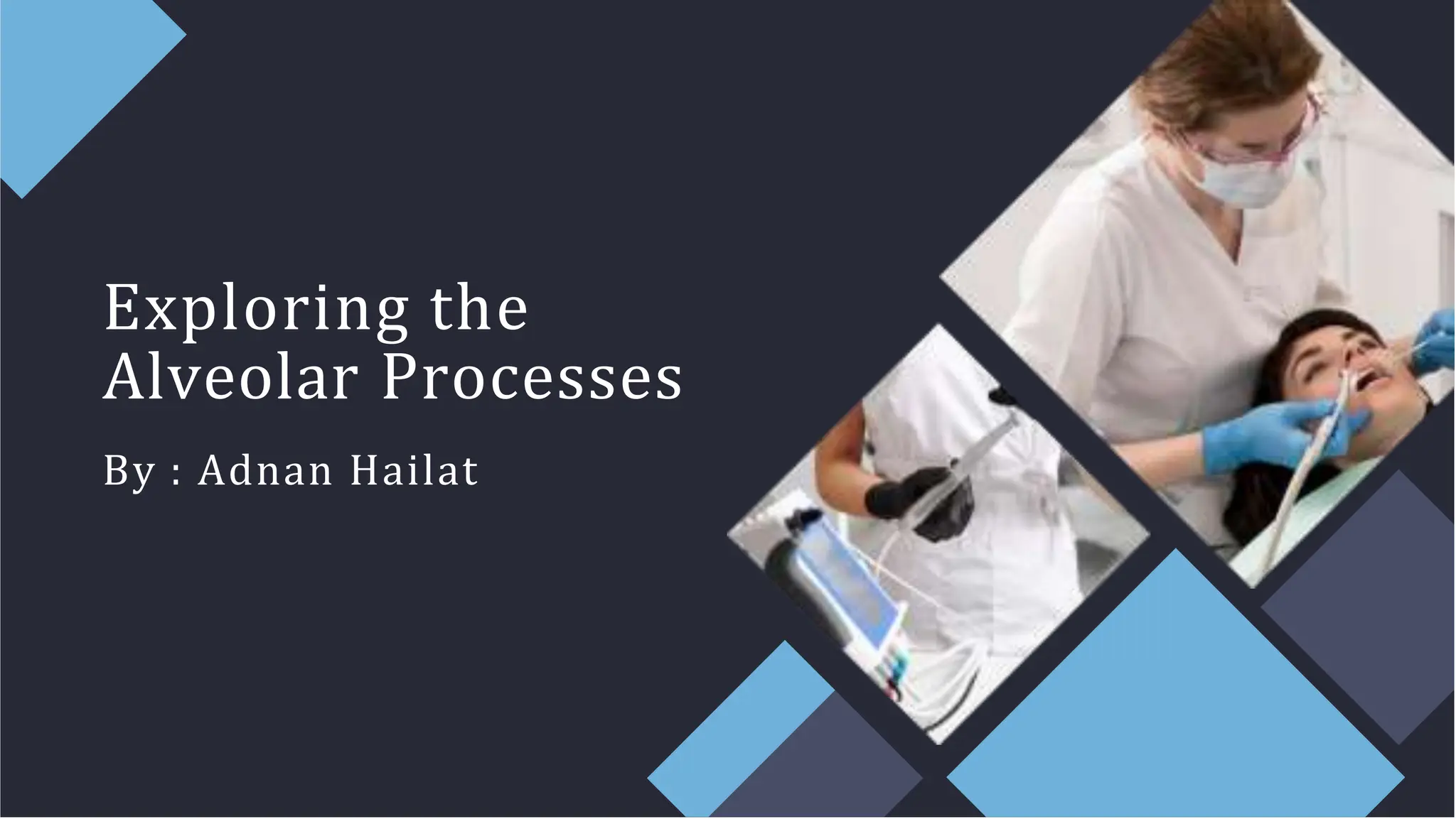 alveolar processes in mandible and tooth.pptx