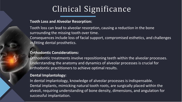 alveolar processes in mandible and tooth.pptx