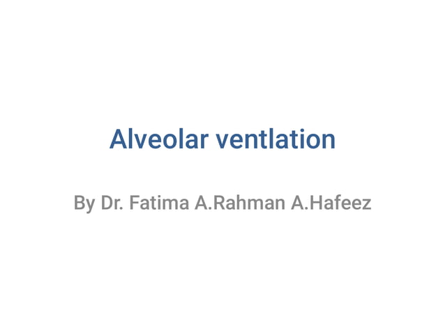 Alveolar ventlation.pdf