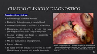 ALVEOLITIS SECA _ CIRUGIA ORAL II _ PROCESOS DE CICATRIZACION DESPUES ...