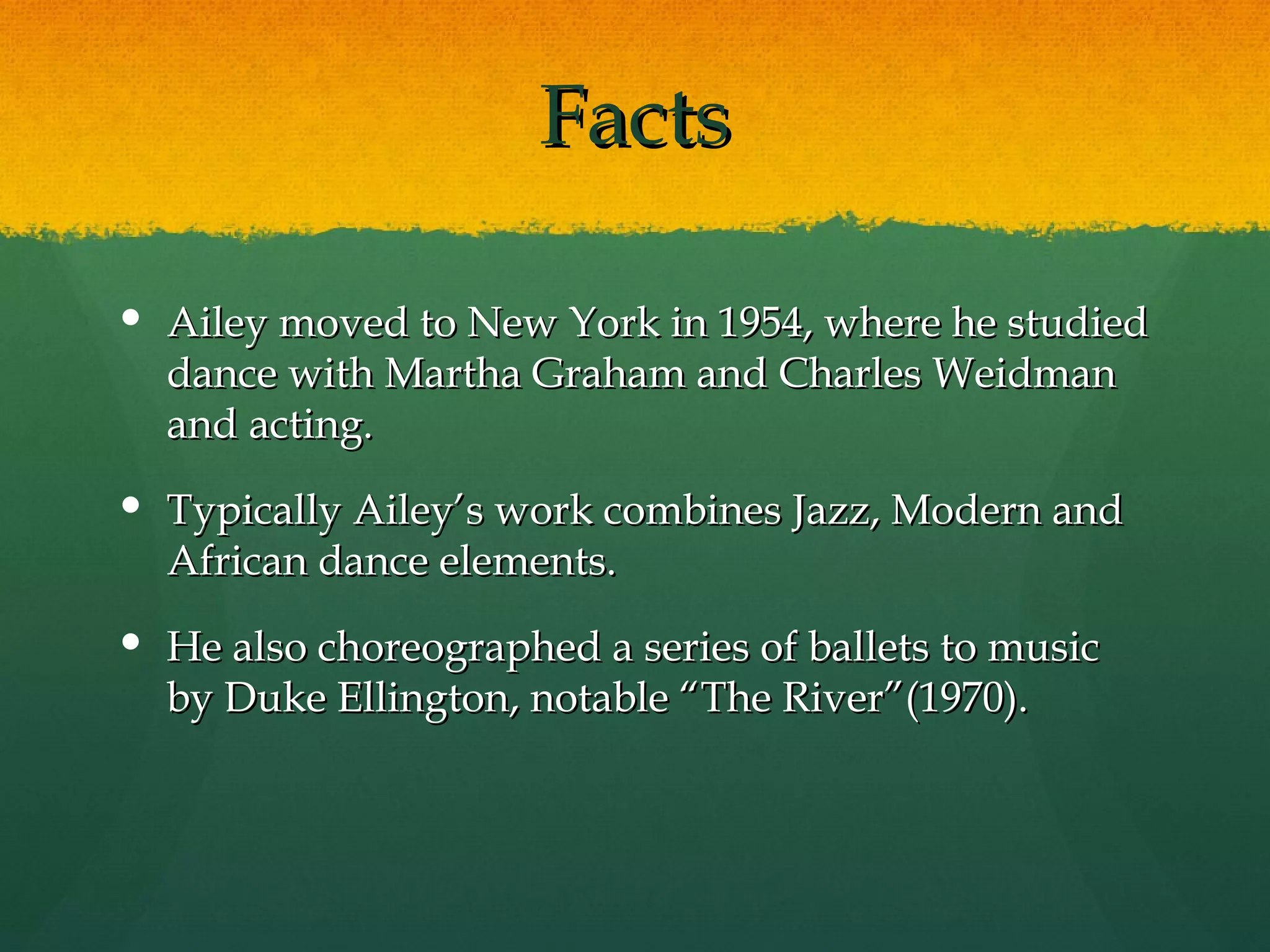 Alvin ailey | PPT