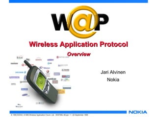 Wireless Application Protocol WAP by Alvinen | PPT