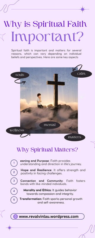 Why is Spiritual Faith Important And Matter ? | PDF