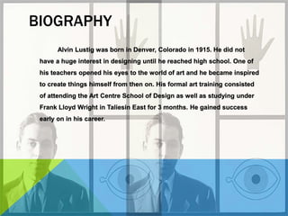 Alvin lustig | PPTX