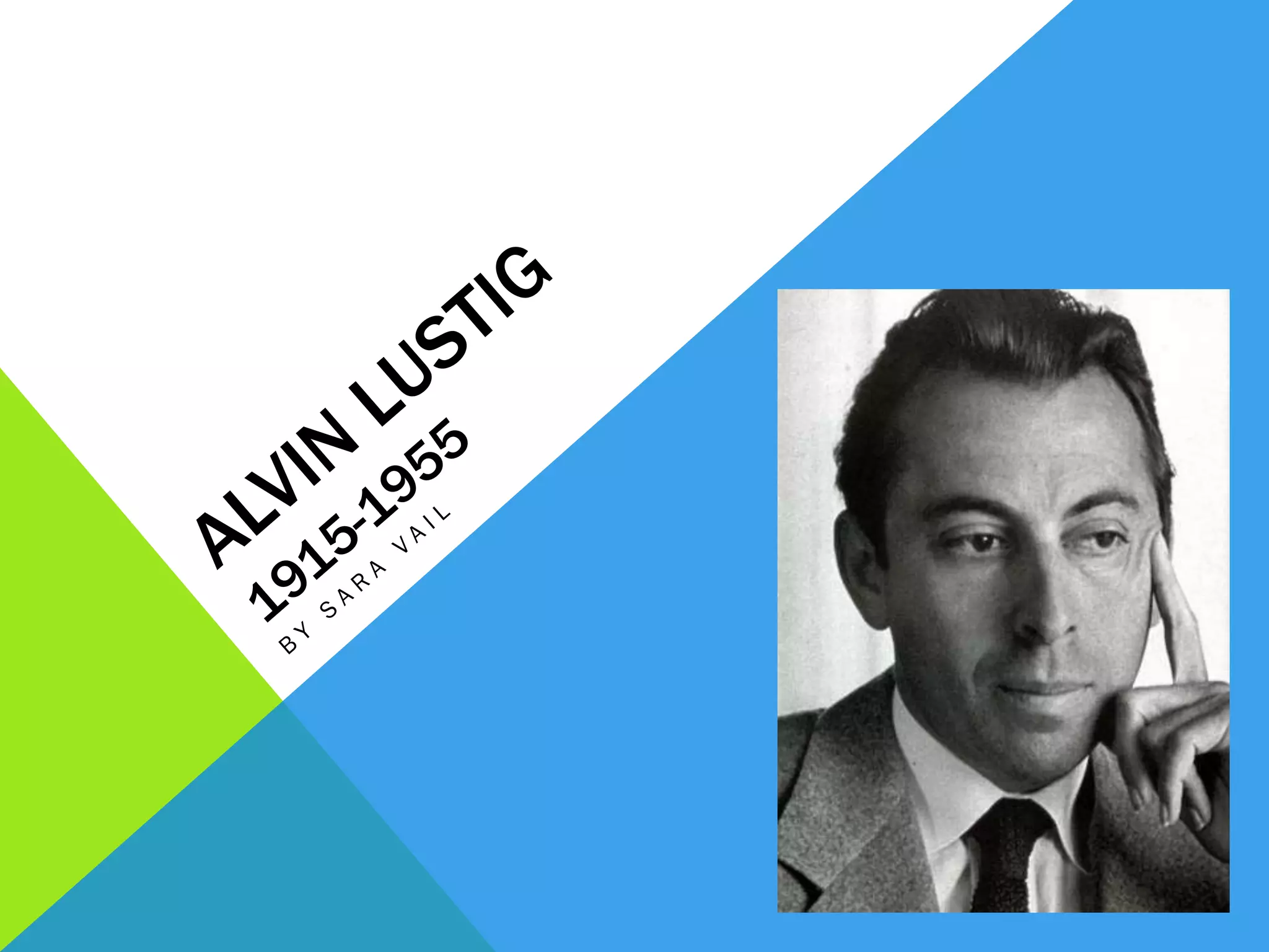 Alvin lustig | PPTX
