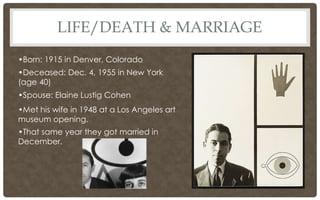 Alvin Lustig - Graphic Designer | PPTX