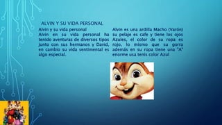 Alvin y las ardillas | PPTX
