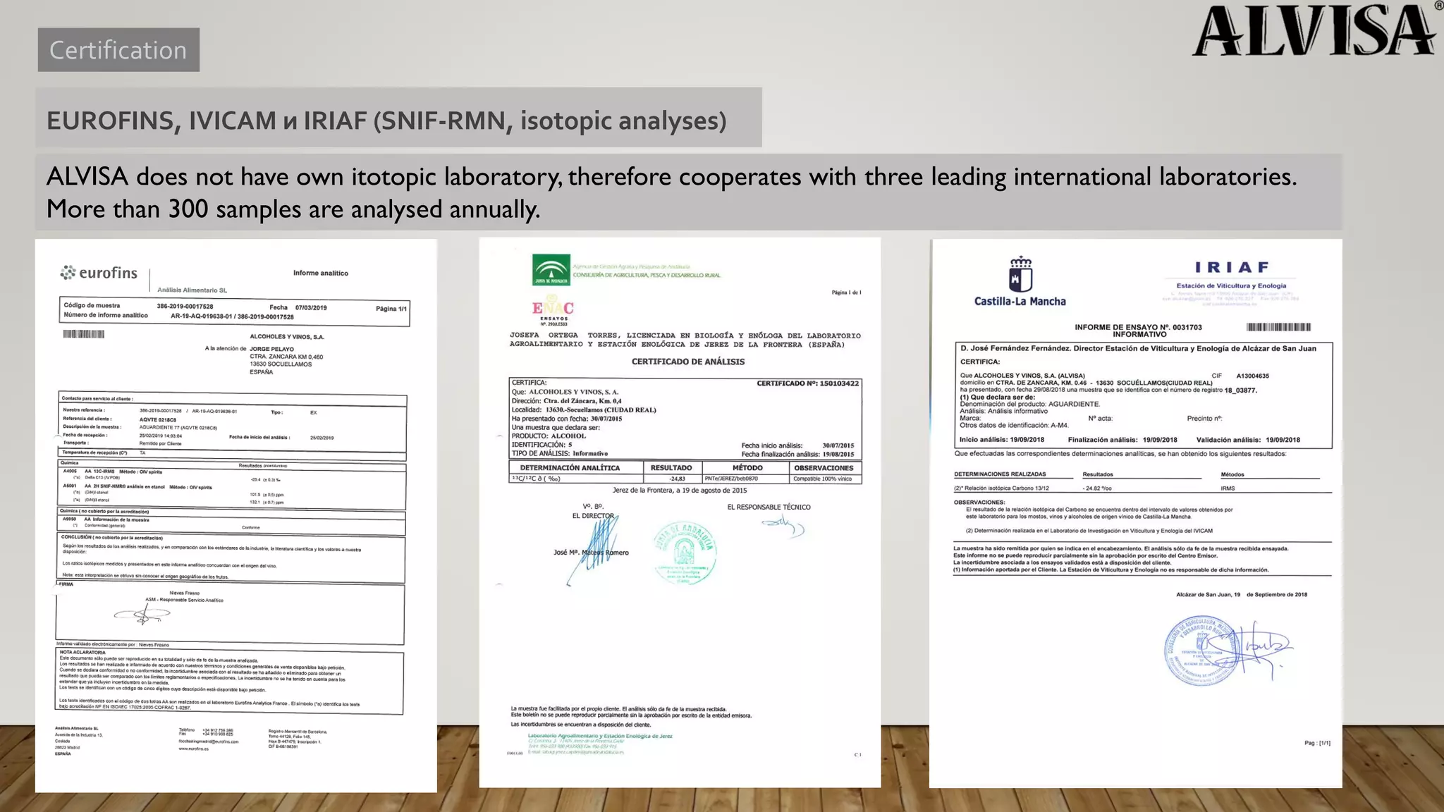 Alvisa bulk presentation en_2020 | PPT