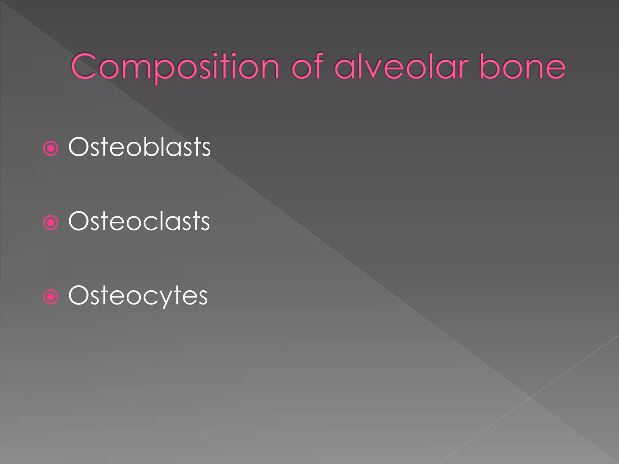 ALVEOLAR BONE | PPTX