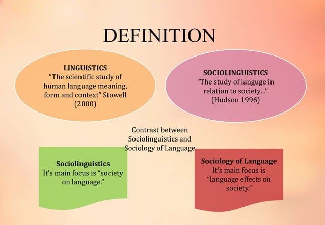 Sociolinguistics | PPTX | Programming Languages | Computing